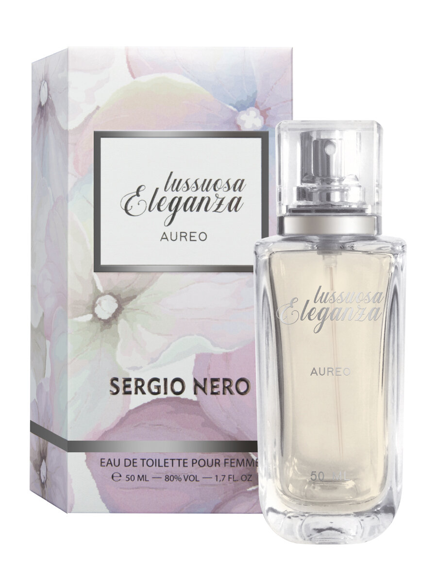 Sergio Nero/ Туалетная вода женская Lussuosa Eleganza aureo 50мл