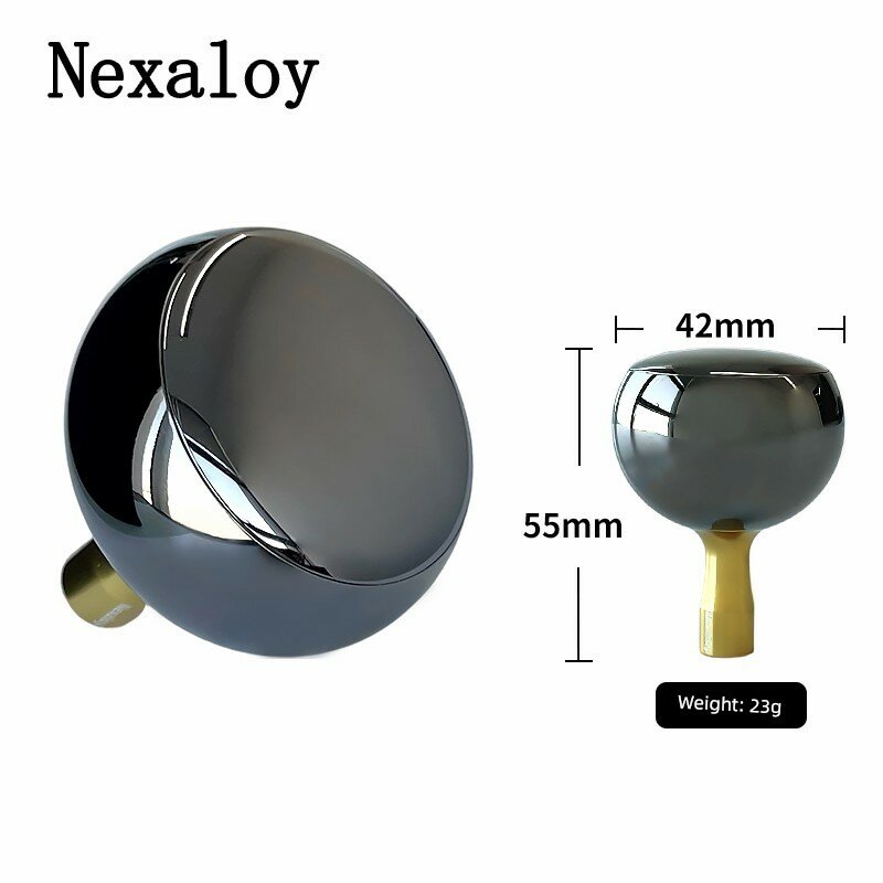 Nexaloy 42 мм матово-черно-желтый сферический рычаг для спиннинга Shimano Stella