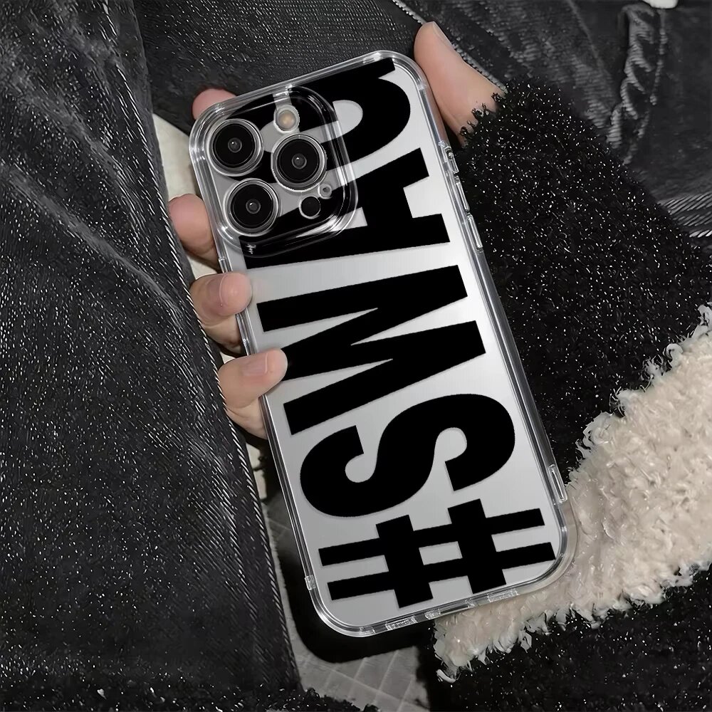 Чехол для iPhone 13 SWAG, прозрачный, цвет -1