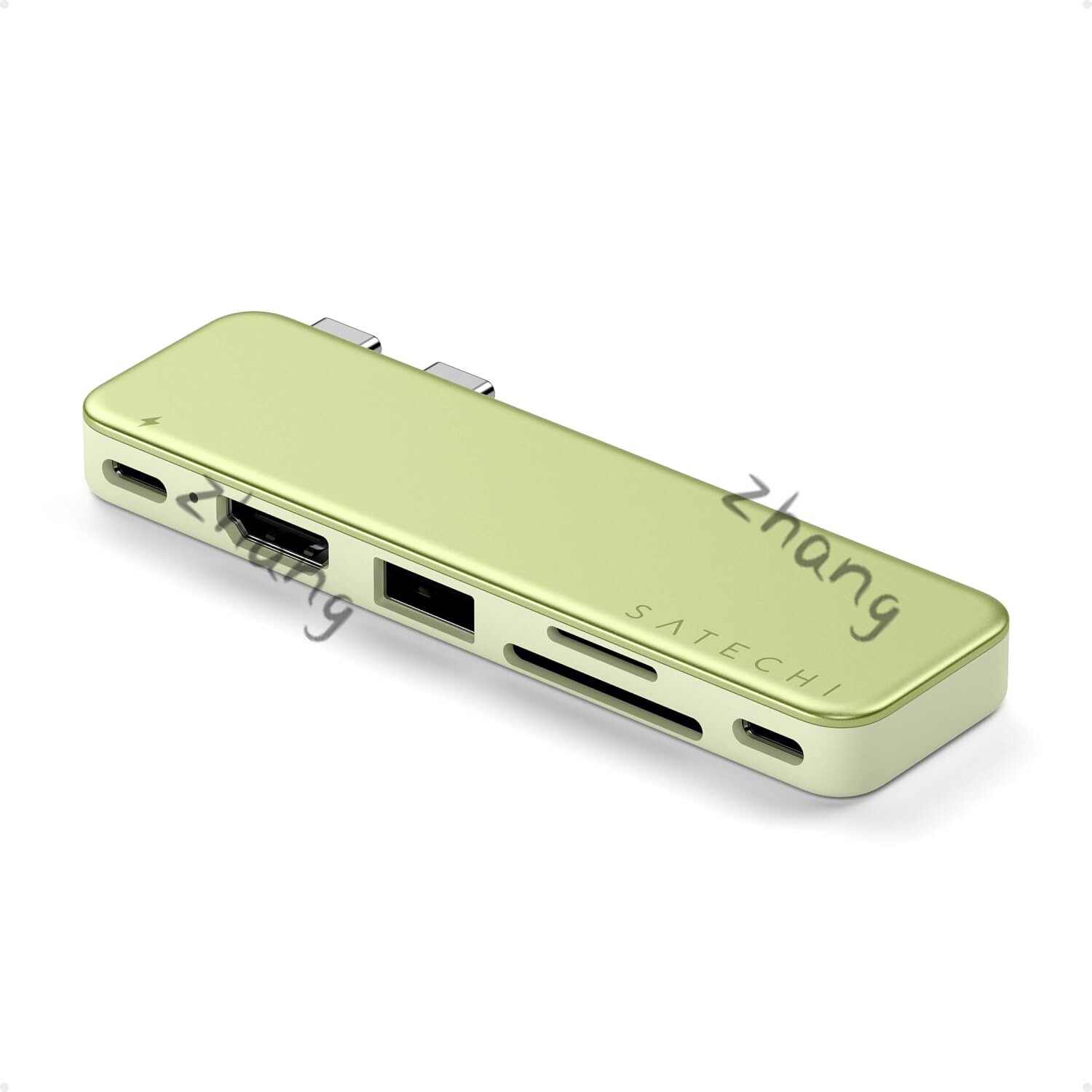 USB-C Snap Hub это встроенный двухинтерфейсный концентратор 6 в 2 с портом HDMI 4K/60 Гц, сквозной зарядкой мощностью 45 Вт, устройствами чтения карт SD и microSD и т. д.