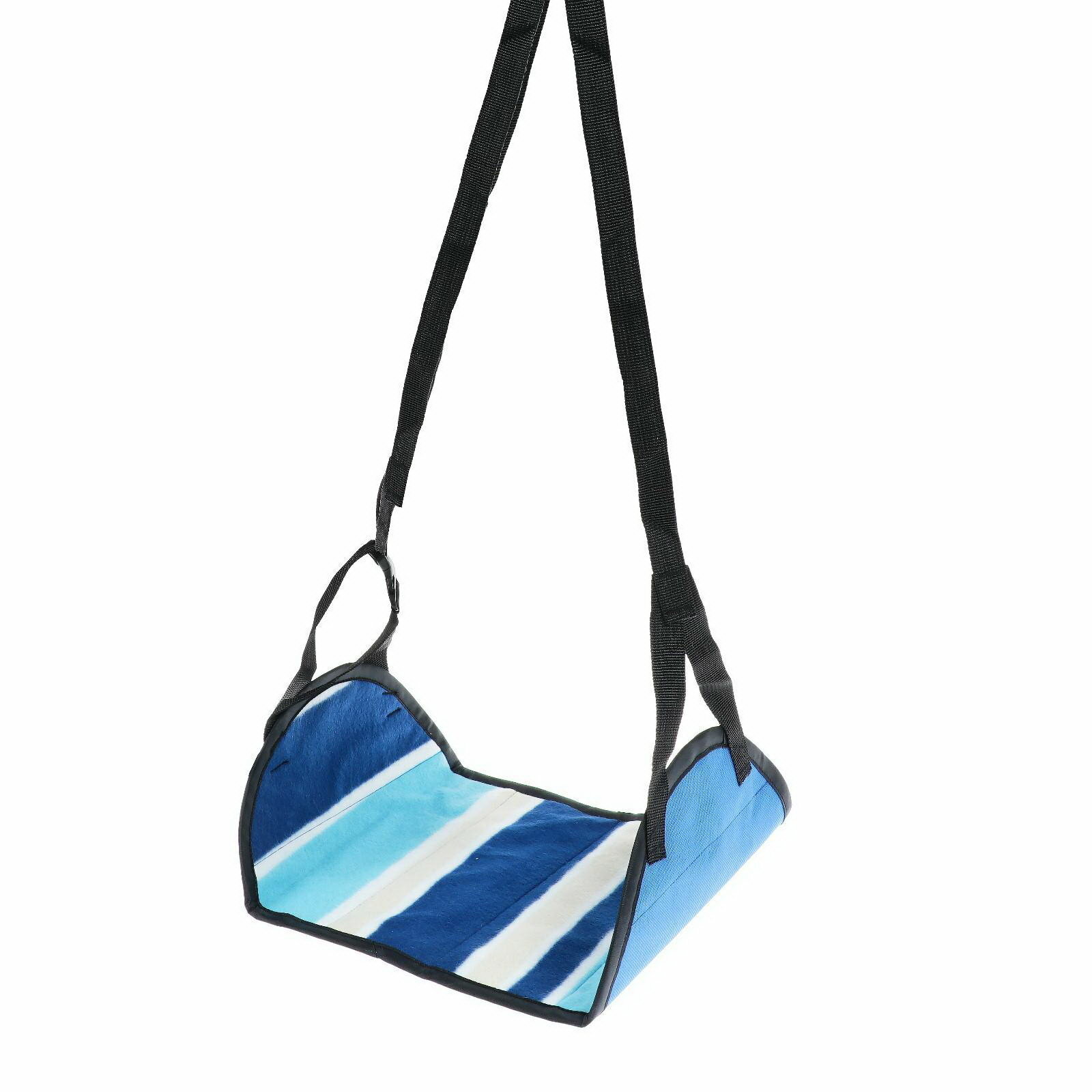 Гамак-подставка для отдыха ног в путешествии, текстиль, 24 см