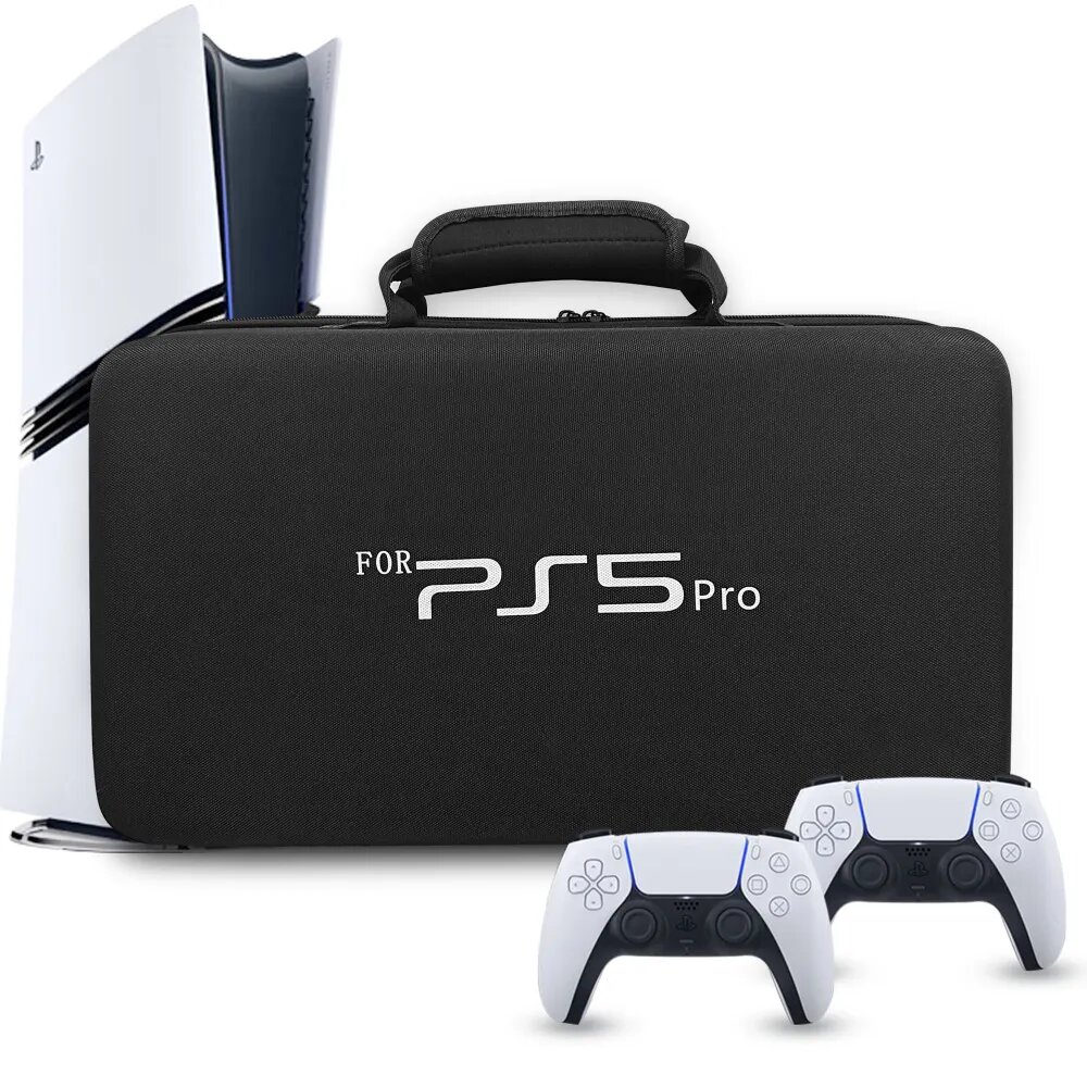 Чехол Eva Hard Case PS5 Console Storage Bag для PlayStation 5pro Дорожный чехол Черный цвет
