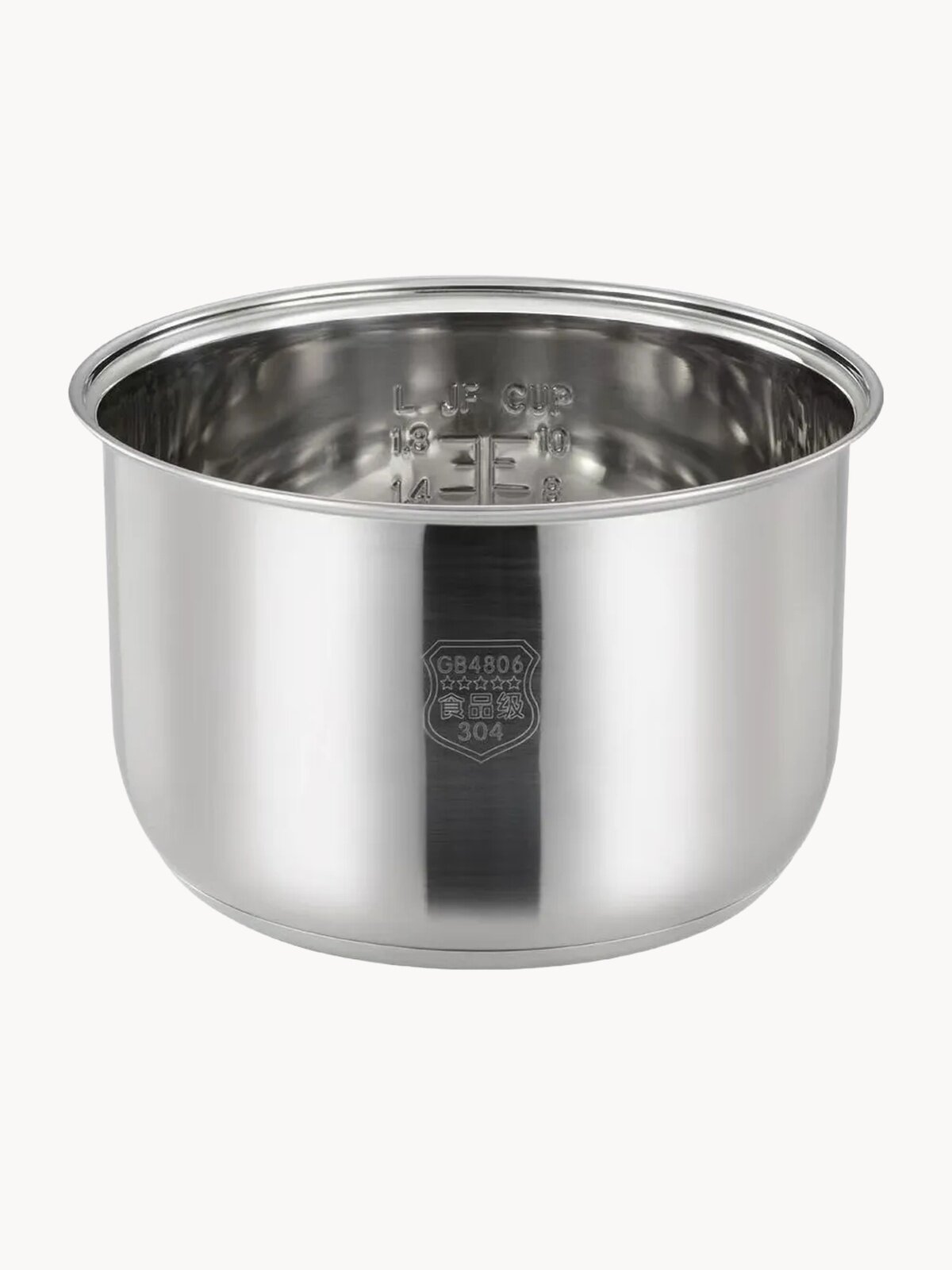 Чаша для мультиварок 6DE255A855F84570, нержавеющая сталь, 5 л