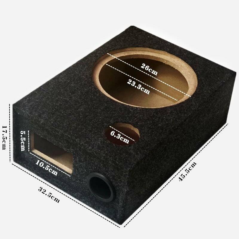 4-дюймовый 5-дюймовый 6inch 6.5inch 6x9inch динамик квадратная деревянная коробка, пустая коробка для дома, низкий динамик, шкаф для пробного динамика в автомобиле