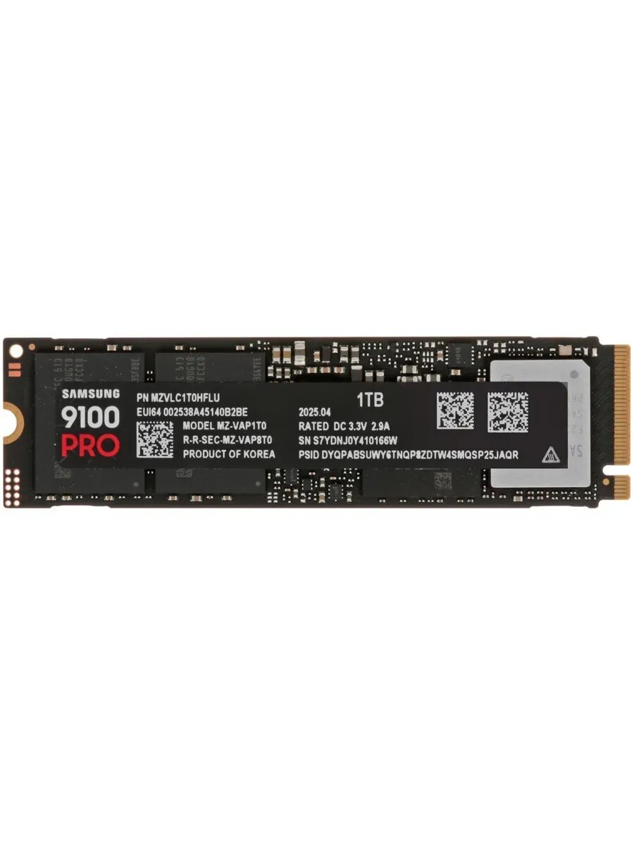 Накопитель SSD 1Tb 9100 PRO Black M.2 MZ-VAP1T0BW