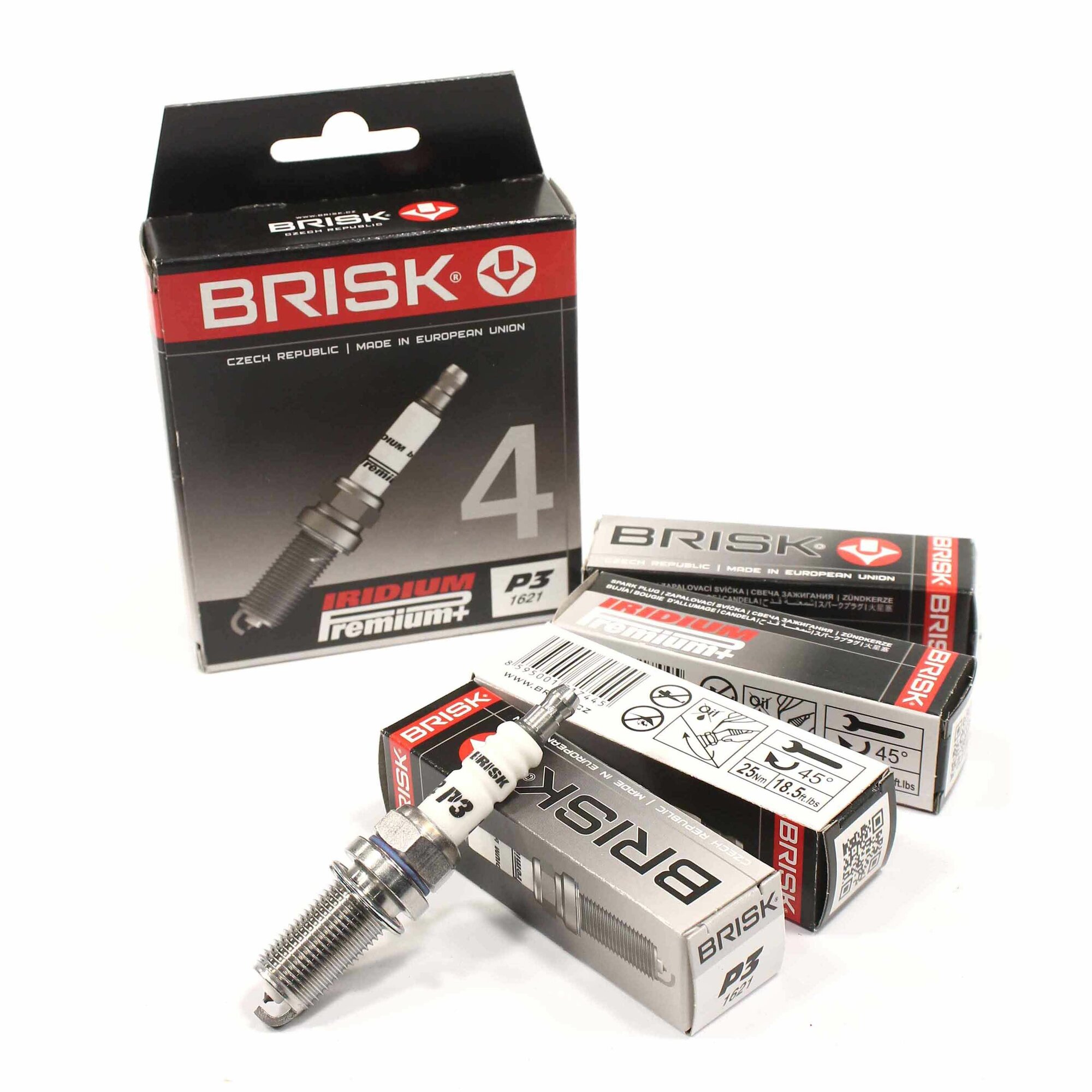 Свечи зажигания PEUGEOT/MITSUBISHI, к-т 4шт, BRISK PREMIUM P3 ER15 YIR-1