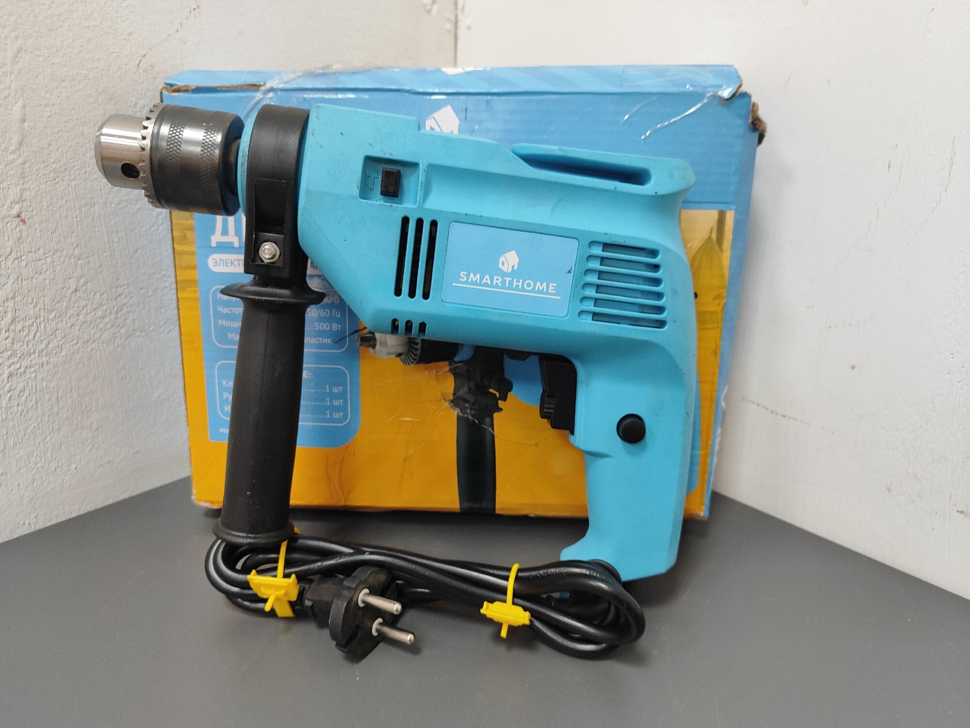 Дрель электрическая ударная 500 B+ SmartHome DTS-500EDI