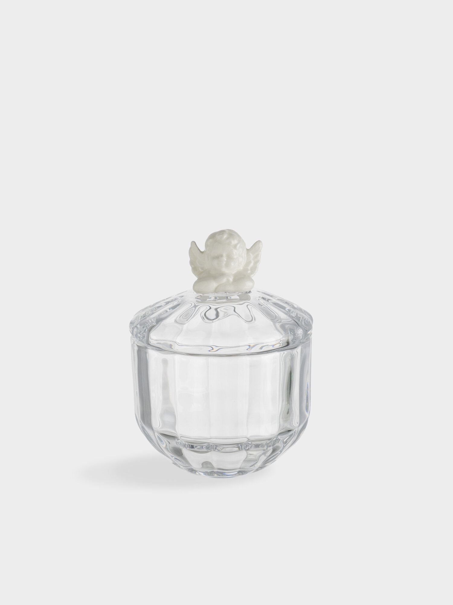 Емкость для хранения, 10х13 см, 320 мл, стекло Р/керамика, Ангел, Alid, Kuchenland