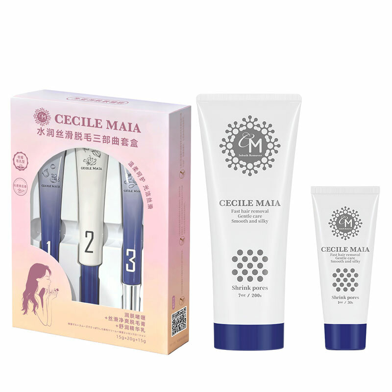 Крем-депилятор унисекс CECILE MAIA 5707187, 50г, для пушка на губах увлажняющий успокаивающий