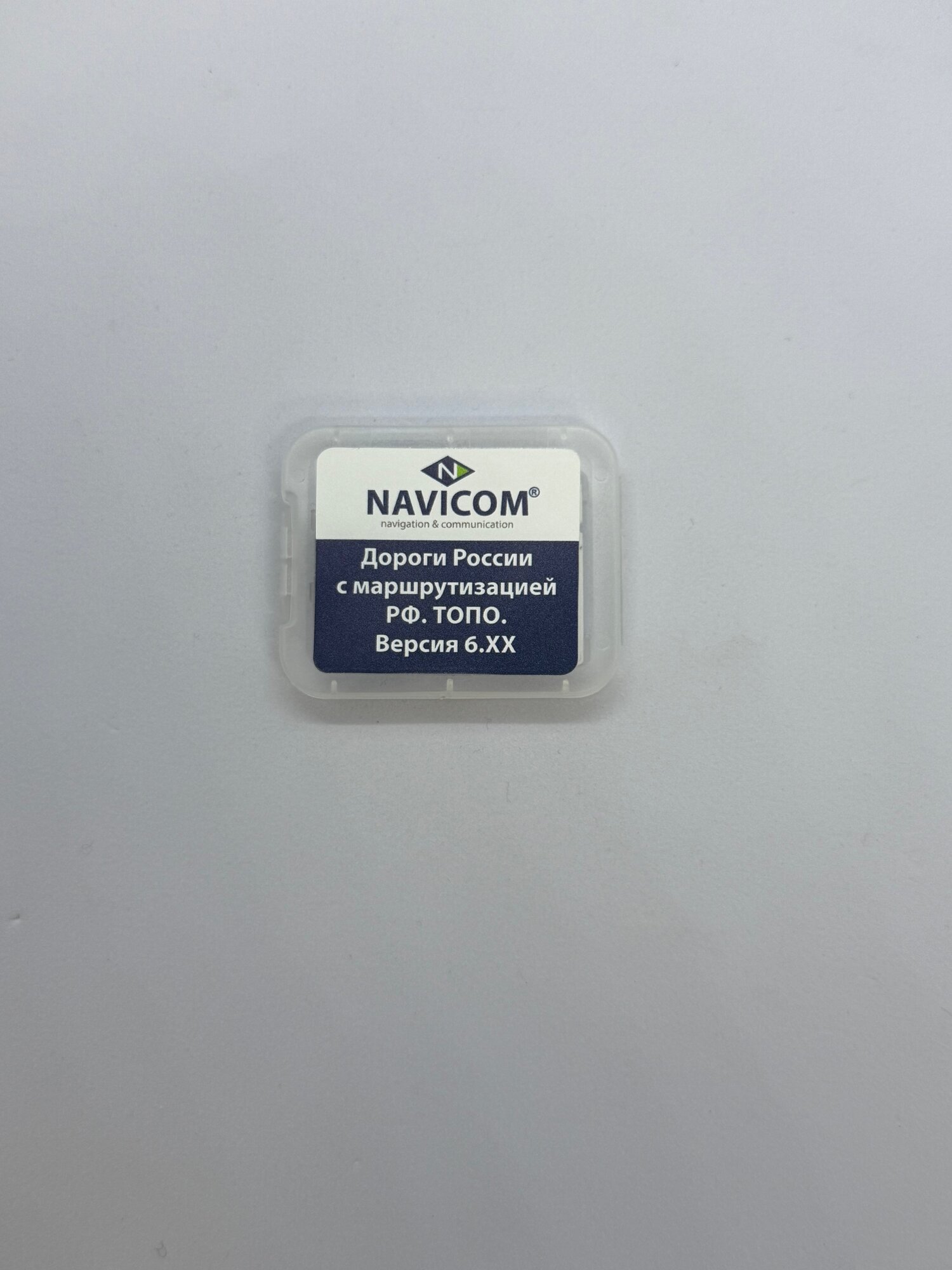 Карта "Дороги России ТОПО6 на microSD/SD" артикул NR-DR6SD-00NEW