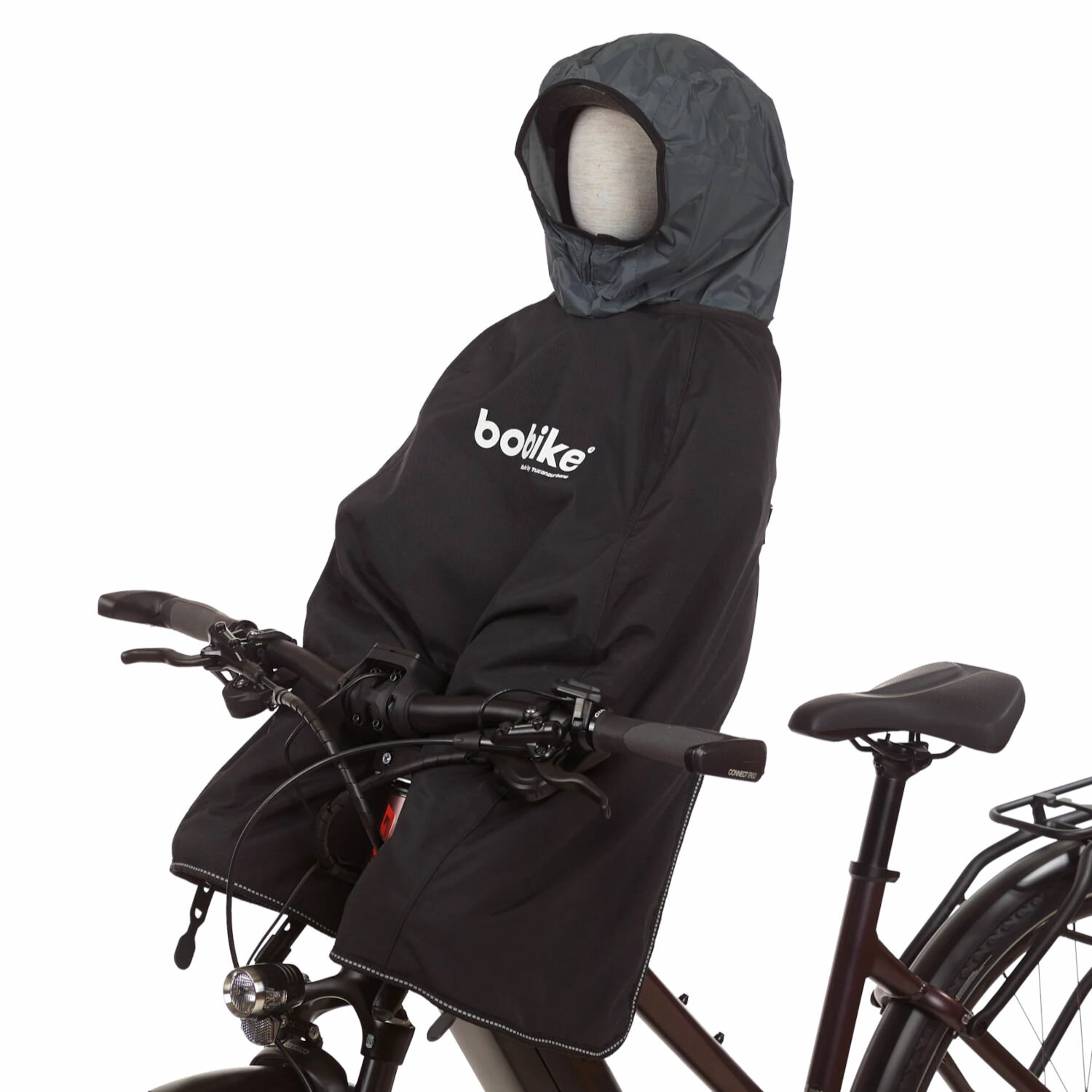 Дождевик-пончо BoBike Poncho Mini Black — фото 1