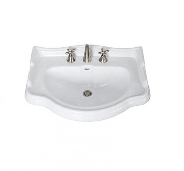Раковина подвесная (69х52) Kerasan Retro 104601*3, 3 отверстия под смеситель