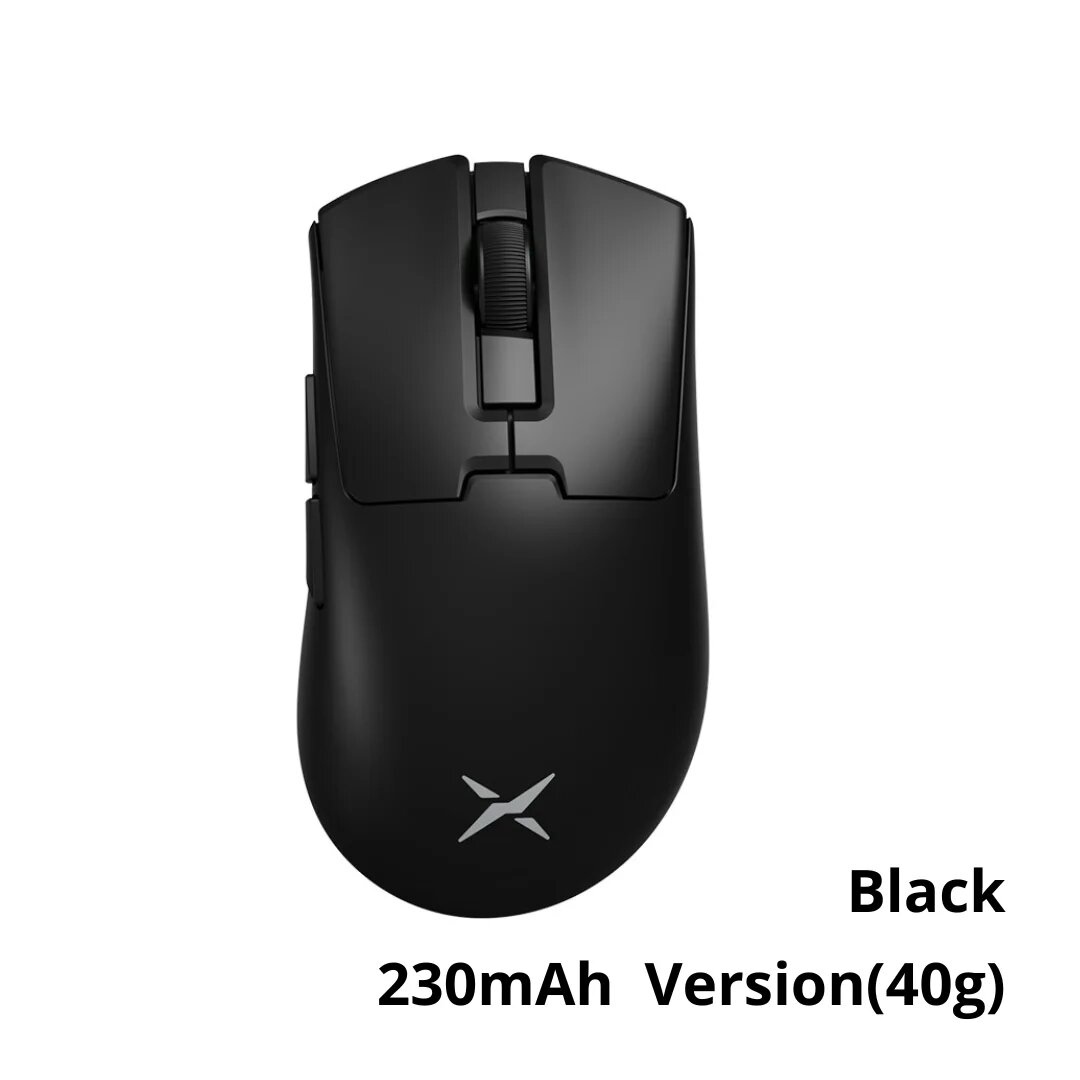 Беспроводная игровая мышь Delux M900mini PRO 40г PAW3395 Black 230mAh 1k