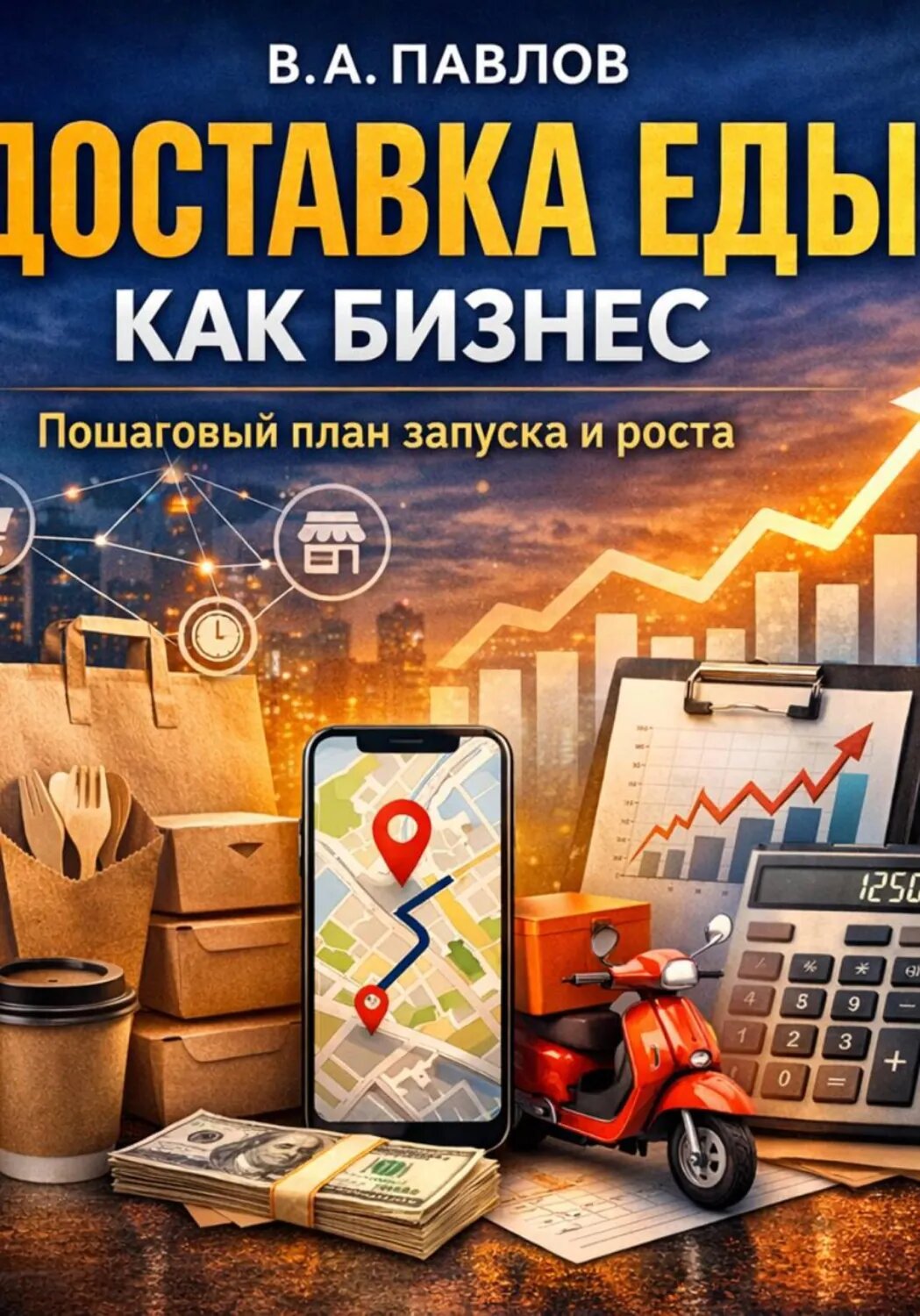 Доставка еды как бизнес: пошаговый план запуска и роста [Цифровая книга]