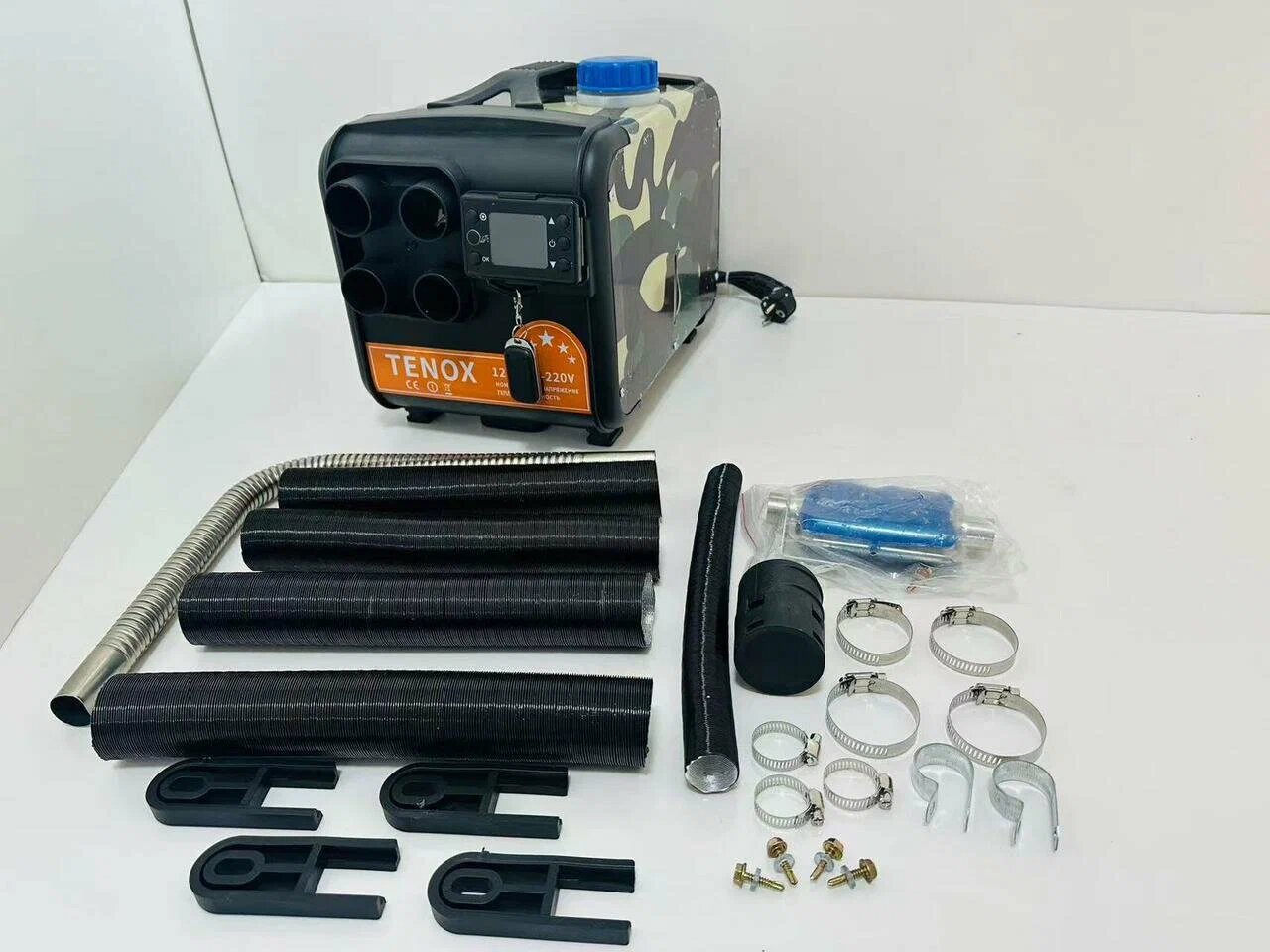 Дизельный отопитель Сухой Фен Kinkonk, 800-5000 Вт, 12-24-220 В, 7 л топливный бак