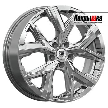 Диски литые K&K Айона (дарк платинум) 6.5х18/5х108 D65.1 ET43.0
