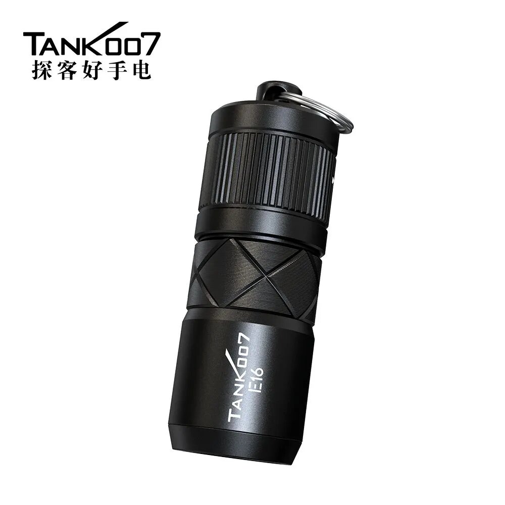 Фонарь-прожектор TANK007 E16+E09, светодиодный, алюминиевый корпус, USB-зарядка, влагозащита — фото 1
