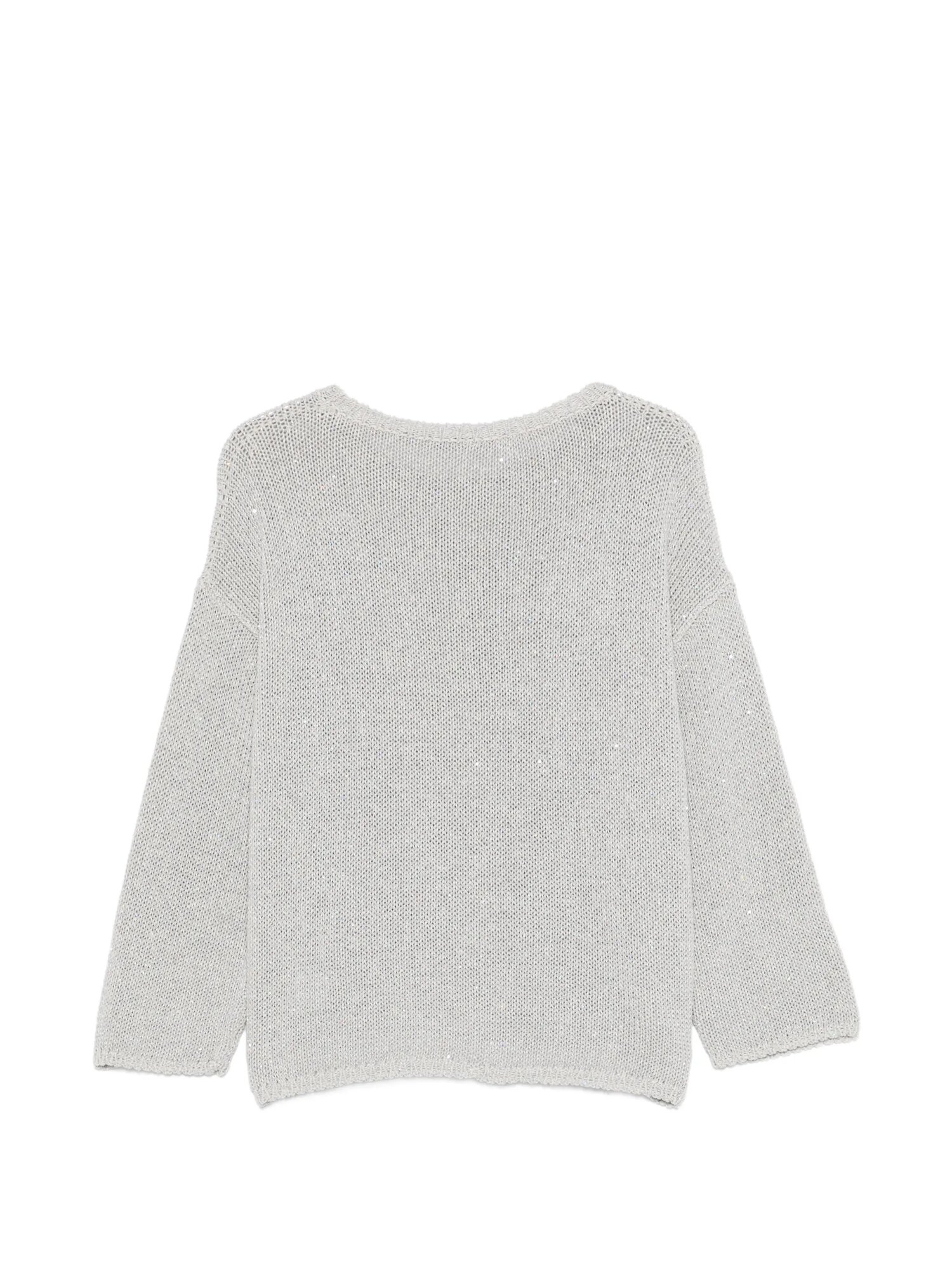 Свитер Anneclaire Sequin-embellished sweater, размер 48, , серый — фото 1