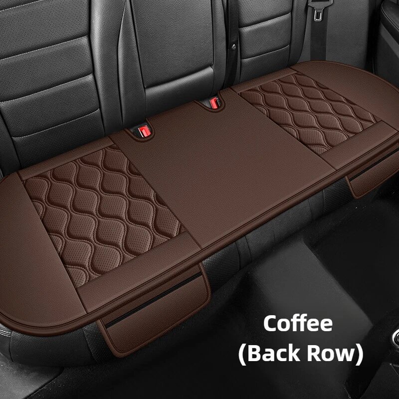 Чехол на автомобильное сиденье из искусственной кожи для Bmw 3 серии E46 E90 E93 F30 Coffee Back Row