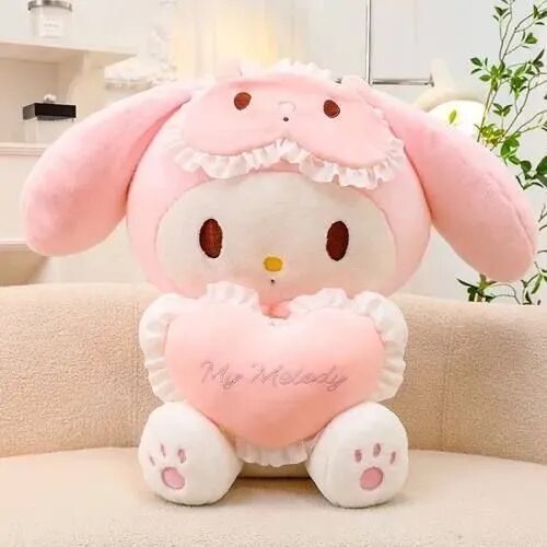 Love Kuromi Melody , плюшевые игрушки, детские подушки, милые куклы, подарки
