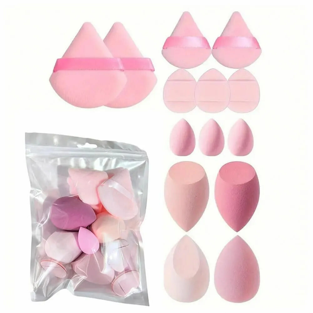 Набор косметических 14 спонжей для макияжа