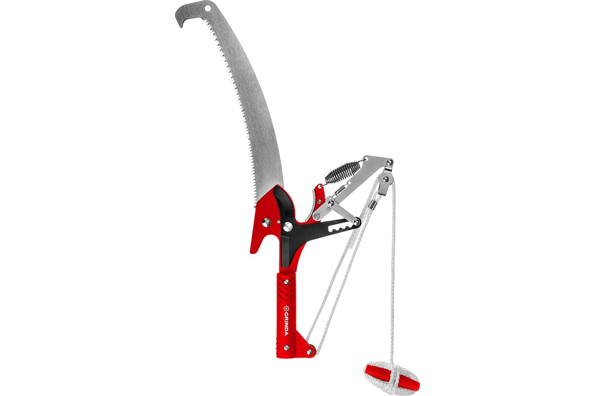 Штанговый сучкорез GRINDA HX-350 с храповым механизмом и пилой с режущим крюком (8-424431_z02)
