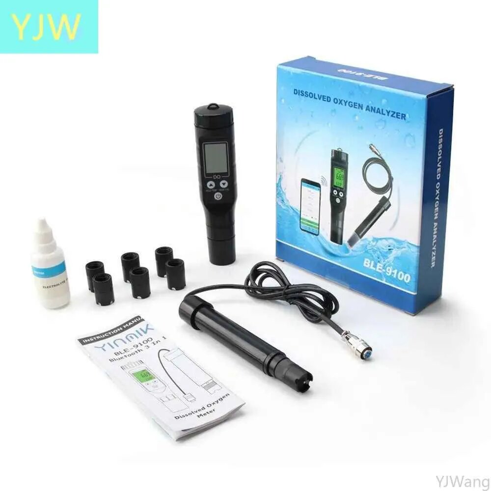 Измеритель растворенного кислорода в воде для пруда, УЗВ, аэротенков. YJWang