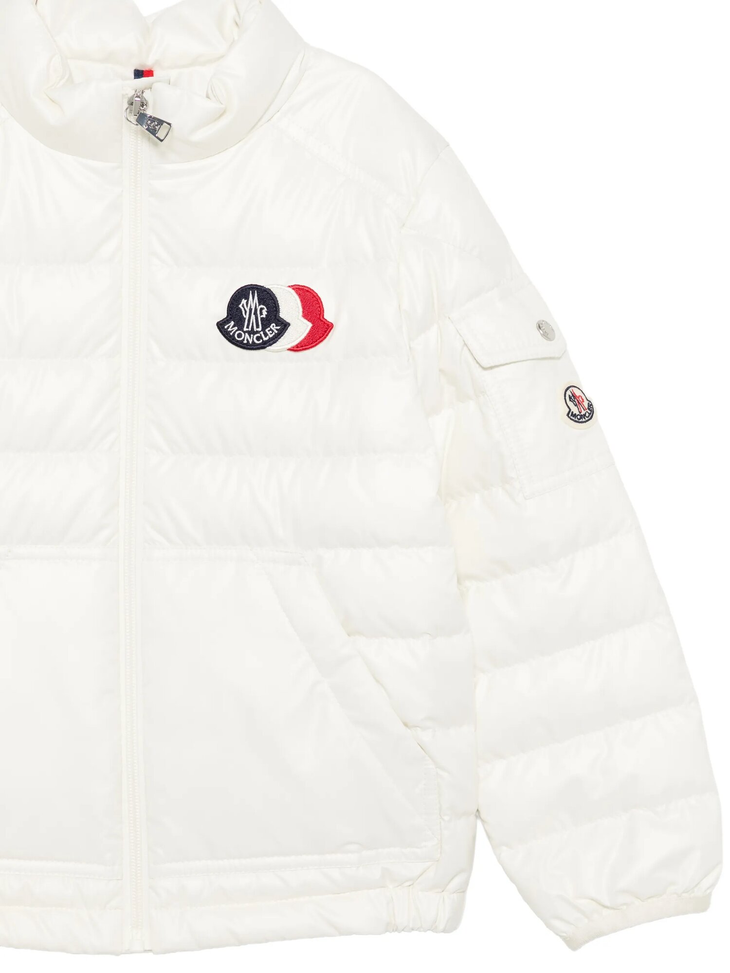 Куртка Moncler Bengi, размер 8 лет, белый — фото 1