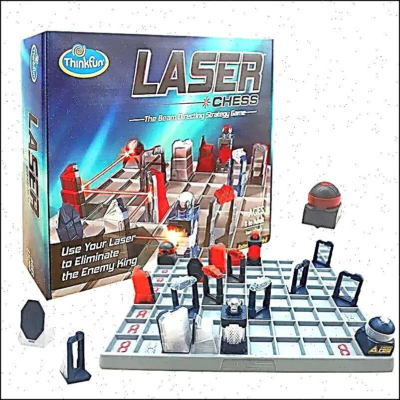 Thinkfun Laser Chess Международные шахматы лазер для детей - настольная игра для развития логики и мышления