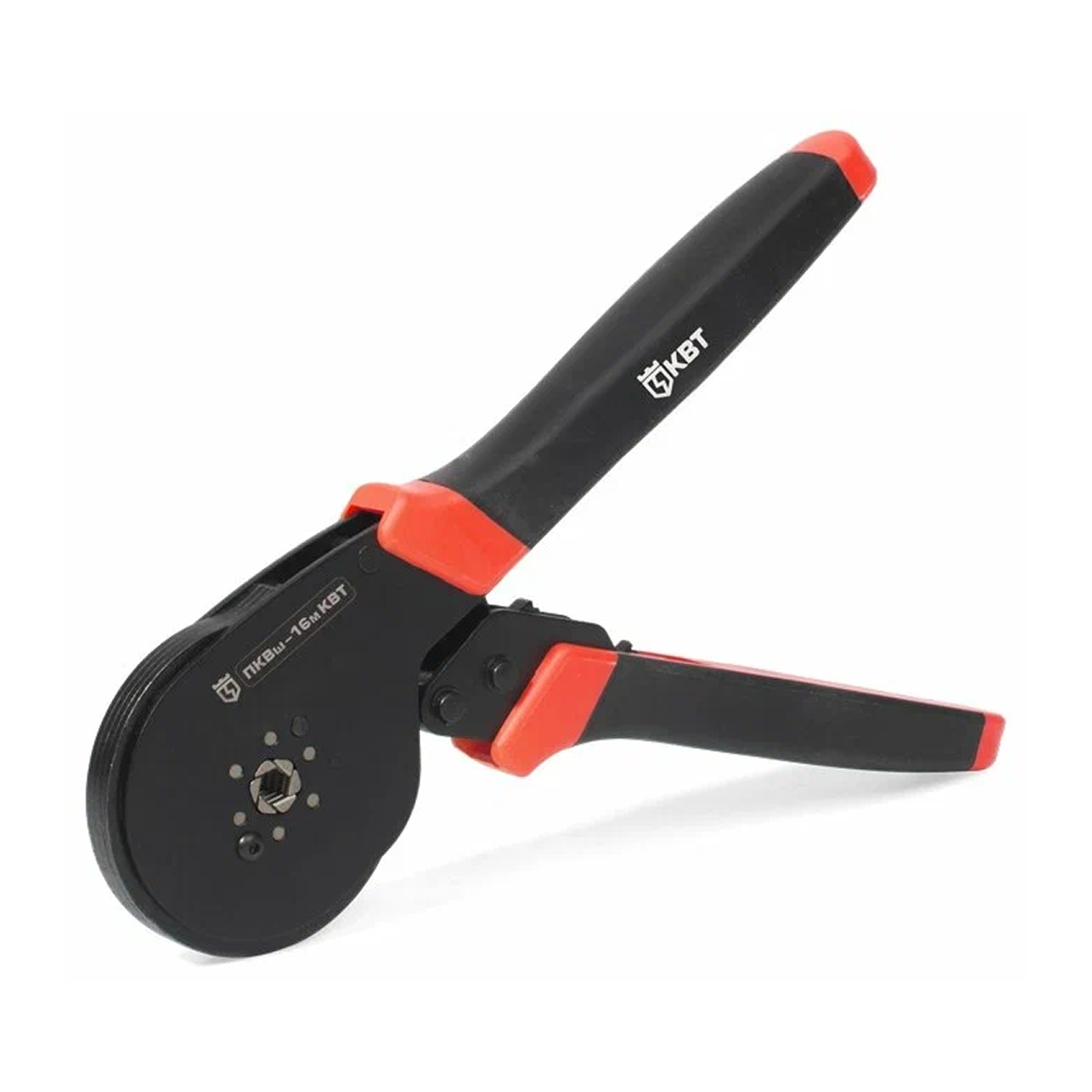 Пресс клещи КВТ ПКВШ-16М профи, регулировка прижимного усилия, длина 225 мм