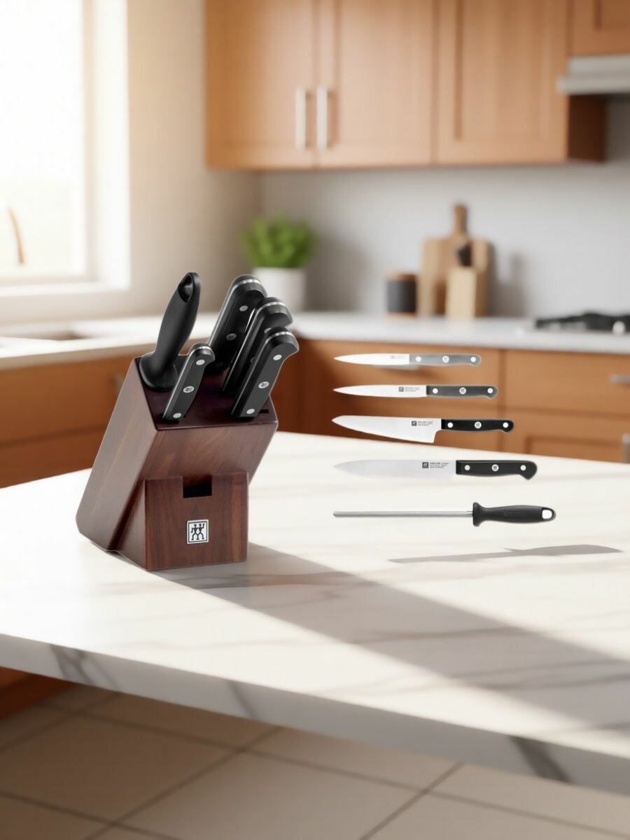 Набор кухонных ножей Zwilling Gourmet 7 предметов
