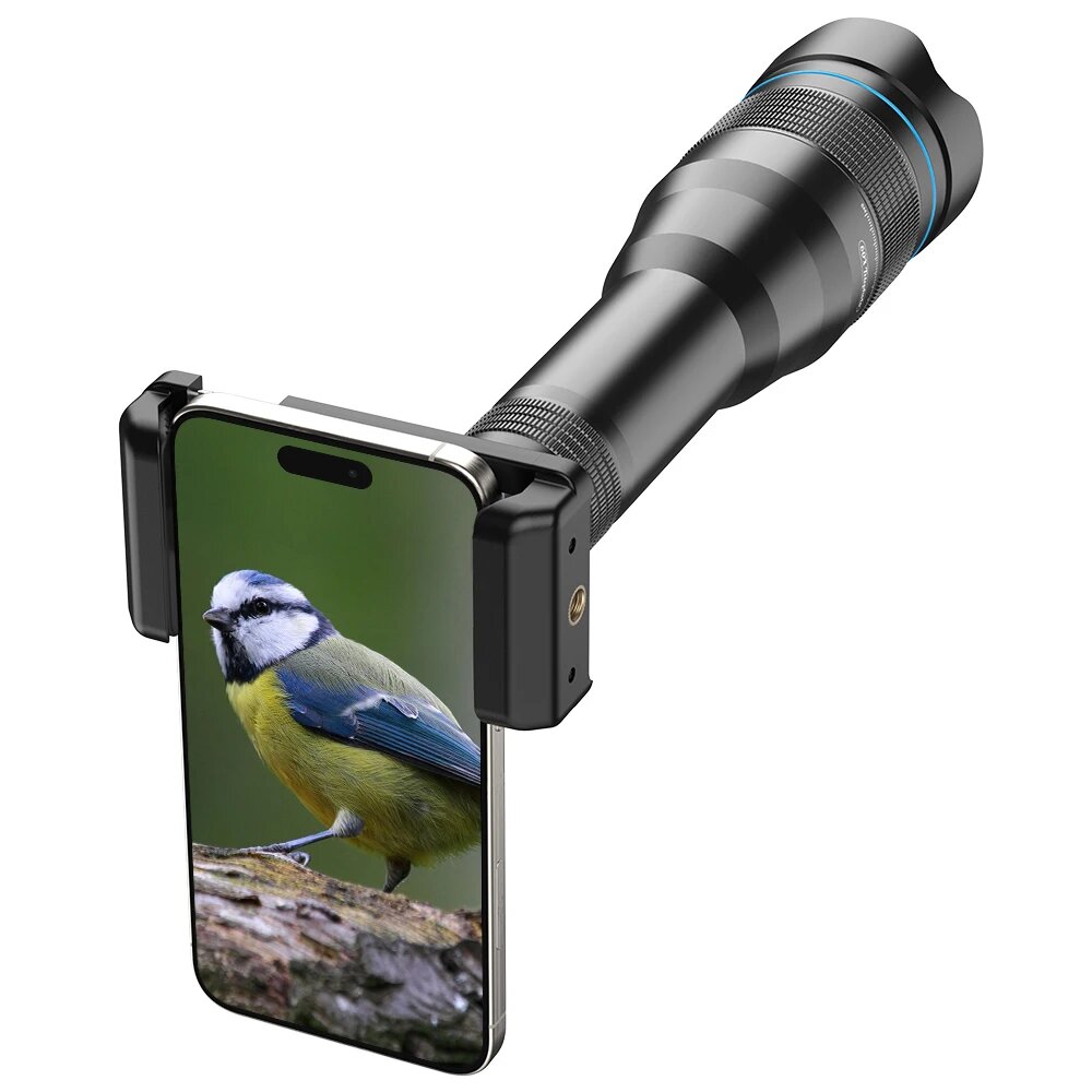 Телеобъектив APEXEL 60x для iPhone, Монокулярный телескоп