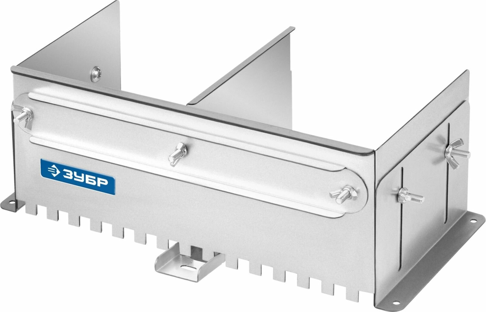 Гребенка для плитки ЗУБР зуб 10х10 мм, до 600 мм, оцинкованная сталь, раздвижная, Профессионал