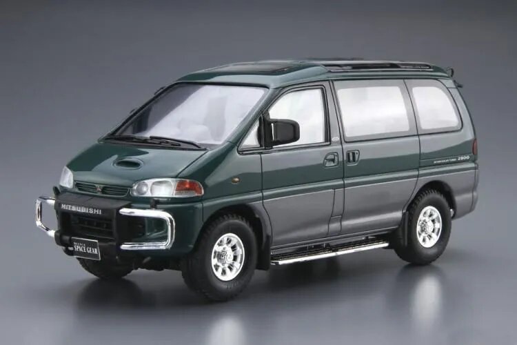Сборная модель Машинка Aoshima-06140 1/24 scale Mitsubishi PE8W Delica Space Gear 1996 car model kit