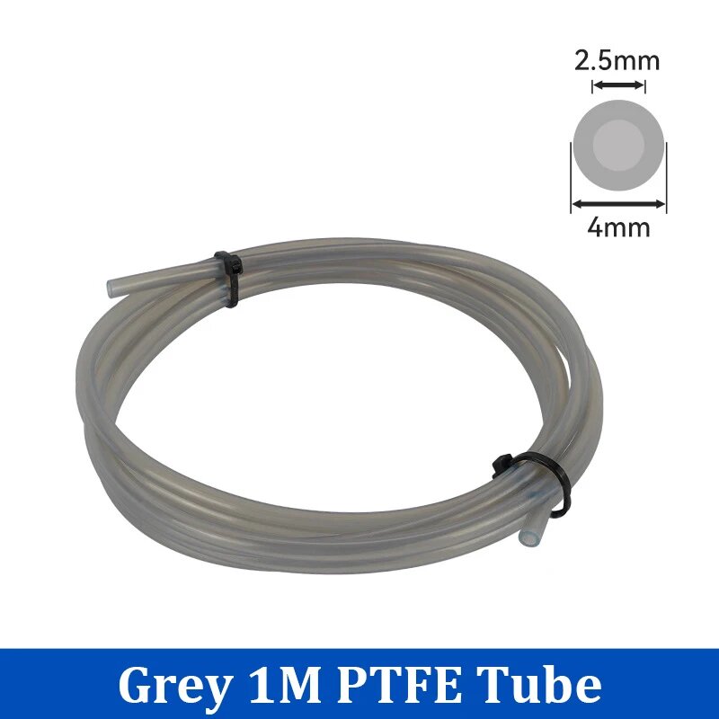 Тефлоновая трубка Grey 1M 2.5x4 мм