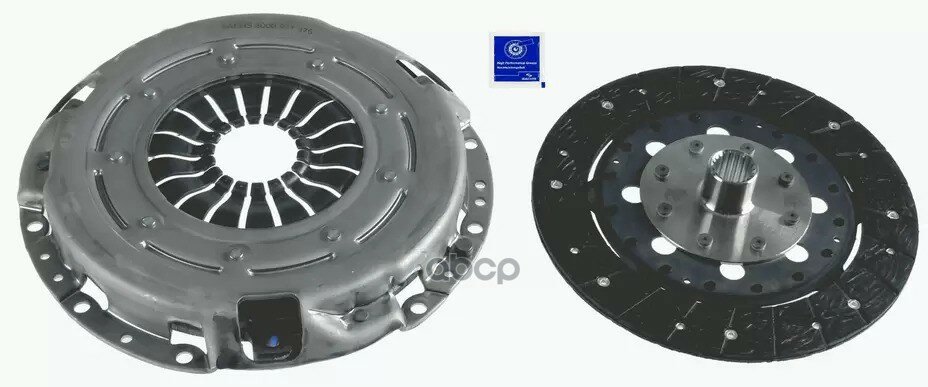 Комплект сцепления RENAULT CLIO III 2.0 16V, LAGUNA III Sachs арт. 3000951375