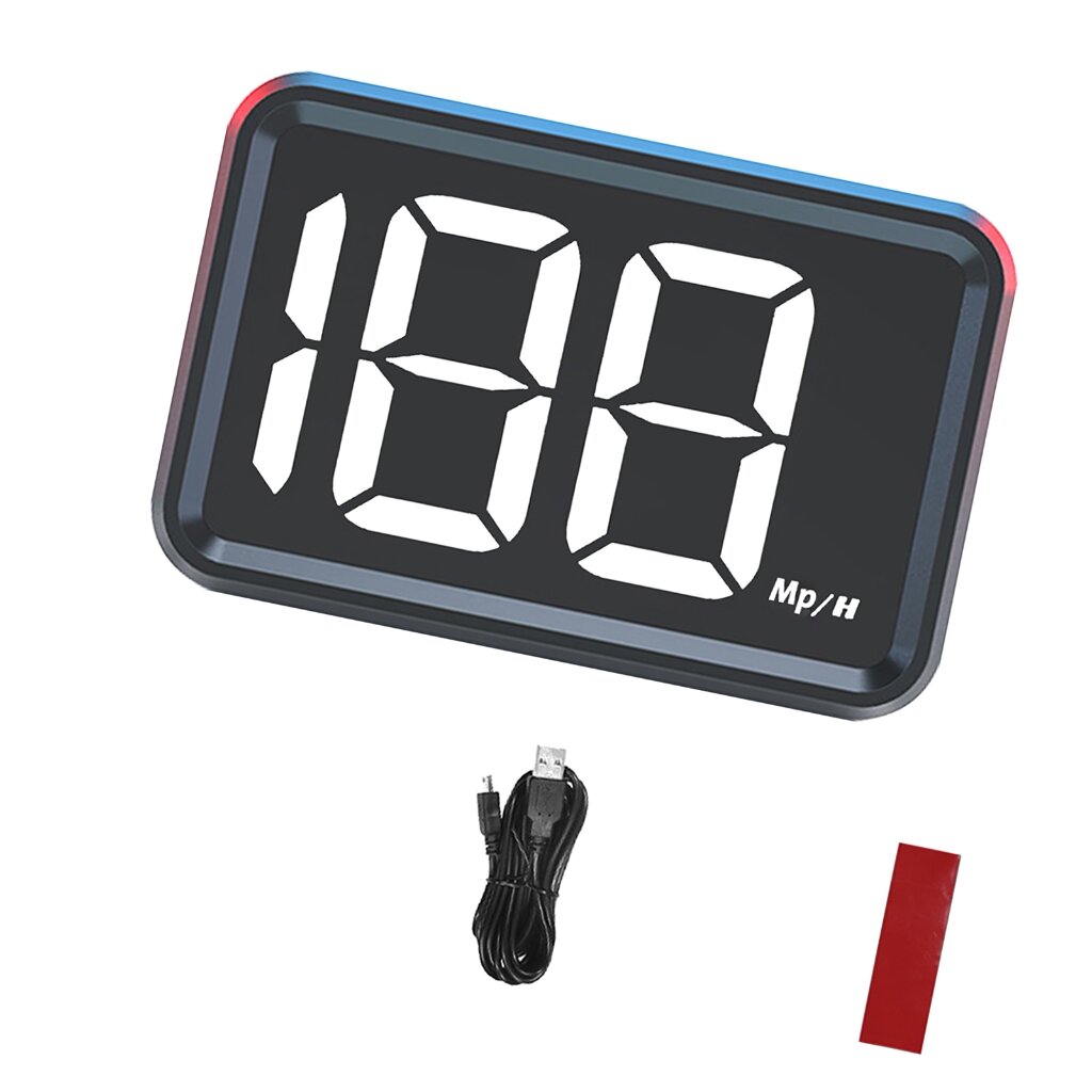 Усовершенствованный Светодиодный Дисплей Приборной панели Автомобиля HUD С Высоким Разрешением И Автоматической Регулировкой Яркости, Водонепроницаемый Для Ночного Вождения