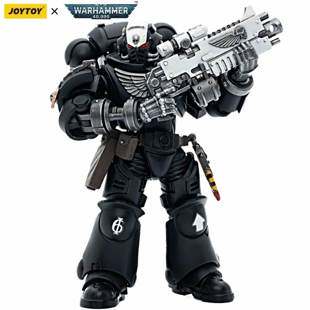 Подвижная фигурка JOYTOY Warhammer 40K 1/18 Заступники Железной Руки Сержант Бантус Подарочная модель