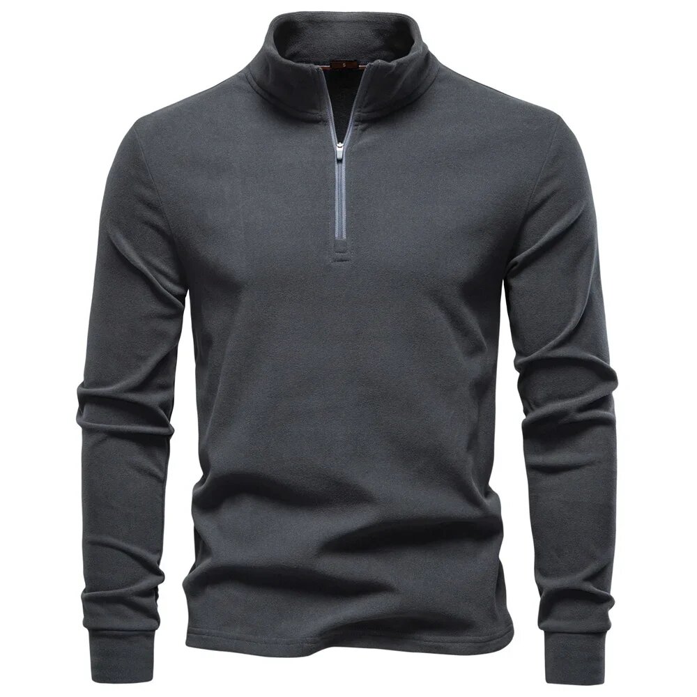 Мужская толстовка AIOPESON серая, размер L, HD3020-DarkGrey