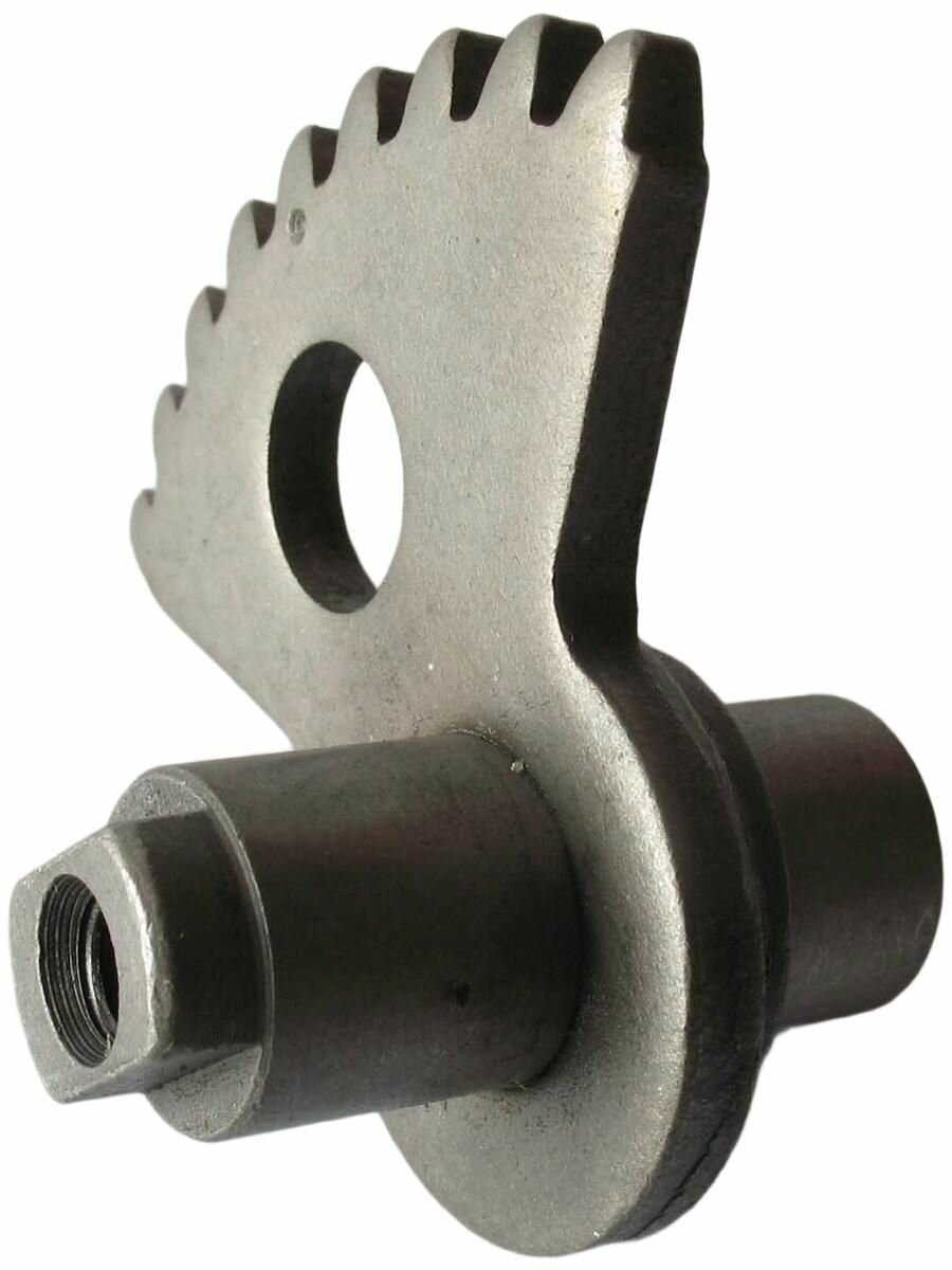 Вал механизма переключения передач с полушестерней, сталь, квадроцикл STELS UTV 800 HiSun, 23330-F68-0000 (item:250)