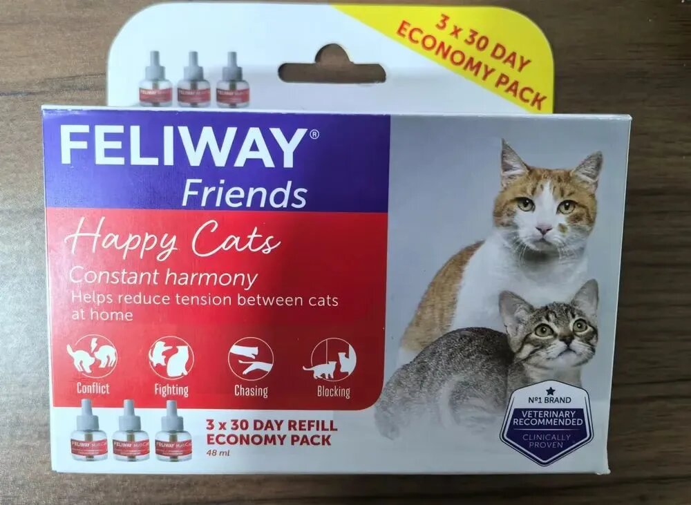 Сменный блок для коррекции поведения кошек 48 мл-3 шт.