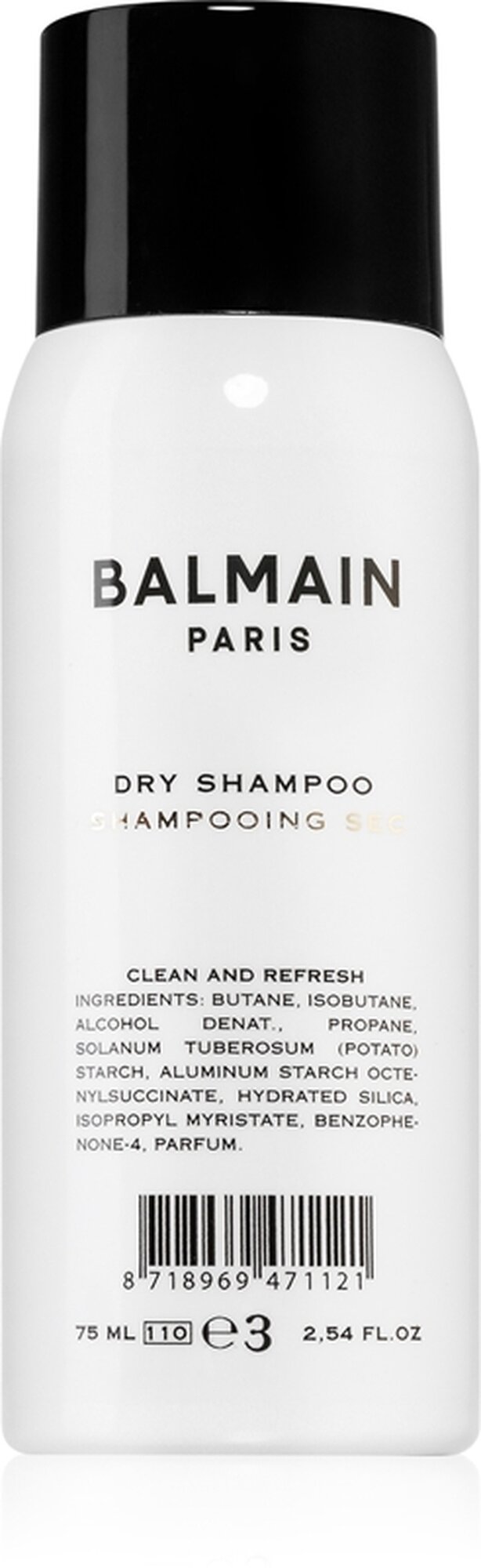 Сухой шампунь Balmain Dry Shampoo, для всех типов волос, 75мл