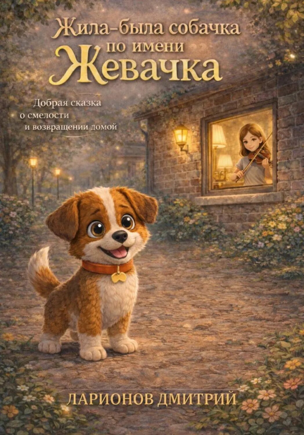 Жила-была собачка по имени Жевачка [Цифровая книга]