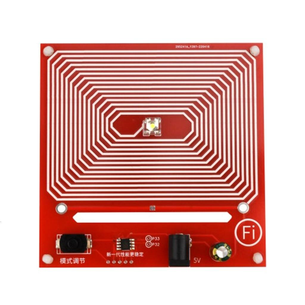 Генератор Шумана с USB-интерфейсом, Канн с красной прямоугольной волной