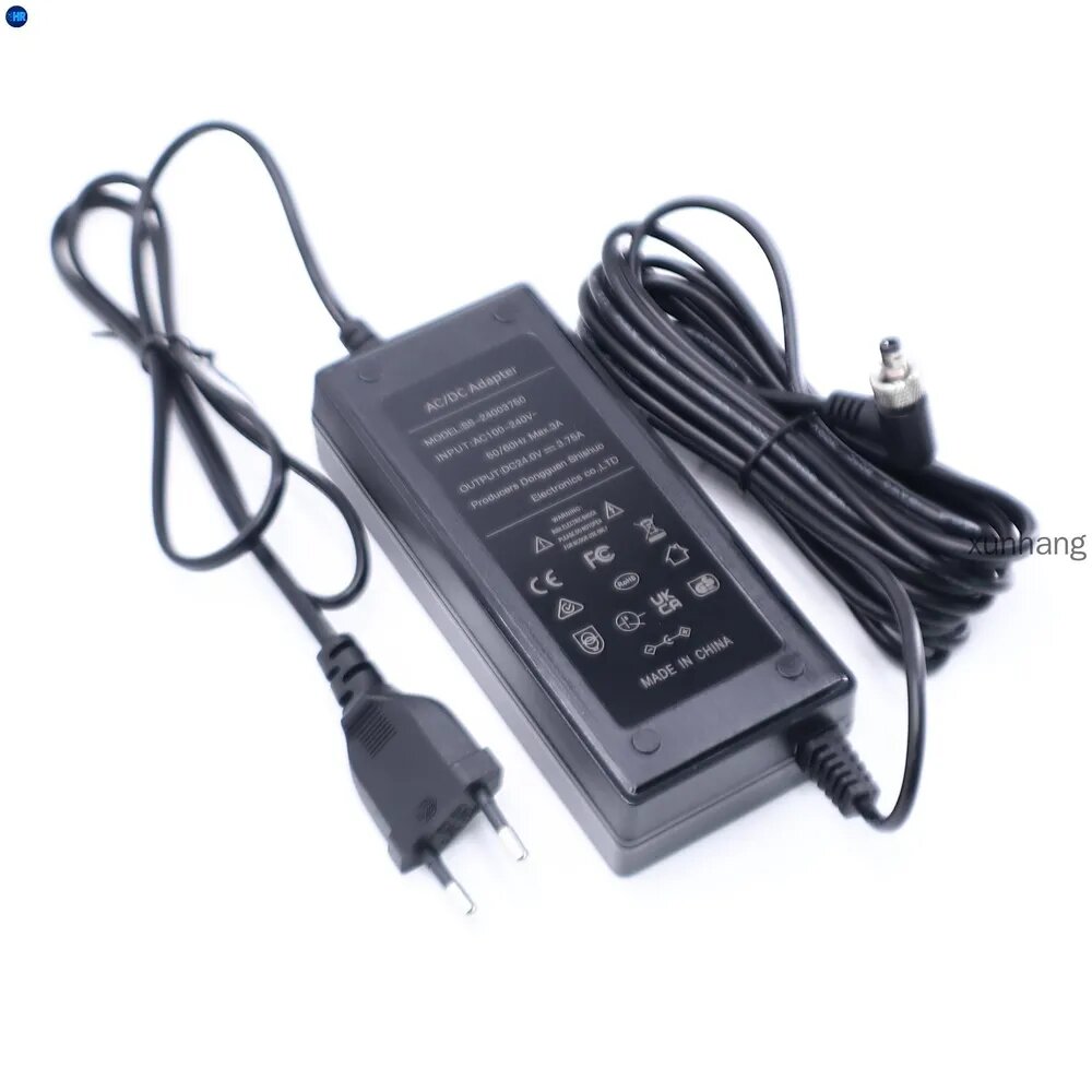 Адаптер 2403750 блок питания для Робота мойщика окон 24V 3.75A TDX-2403750, WTA120-400375-T, DM68568, DBOT W120