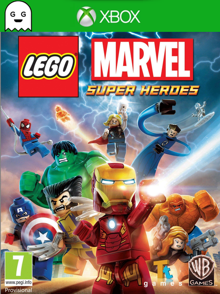 Игра Lego Marvel Super Heroes, цифровой ключ для Xbox One/Series X|S, английский язык