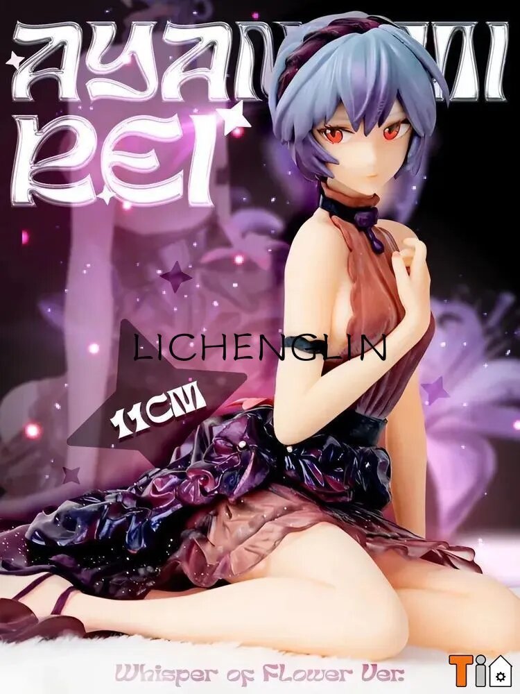 Аниме фигурка-Neon Genesis Evangelion/EVA-Рей Аянами-Ayanami Rei-вечернее платье