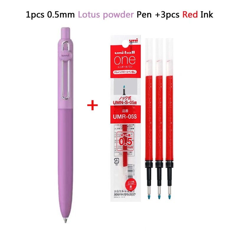 Uniball ZENTO гелевая ручка 0.5 L PK 3pc RD Set