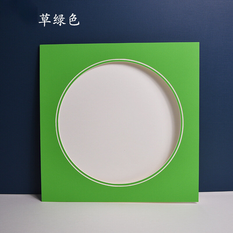 Картонная рамка для вырезок из бумаги, картонная рамка для детских рисунков, рамка для демонстрации студенческих работ по резьбе по бумаге, простая монтажная рамка.