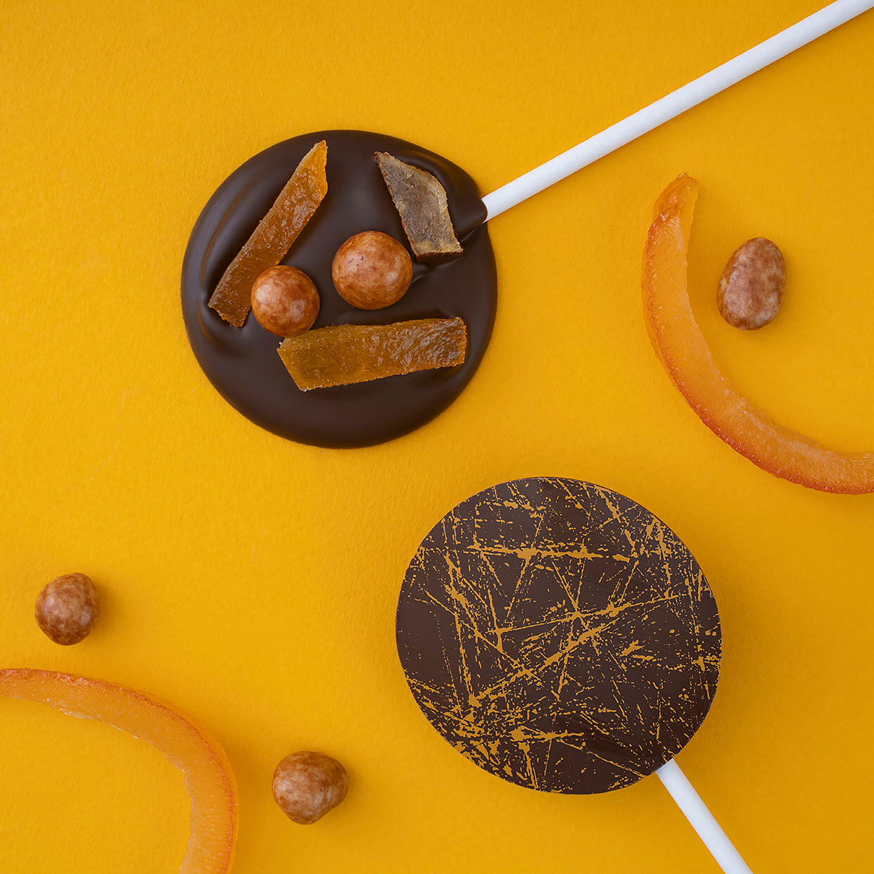 Медиант на палочке горький, FRENCH KISS, ручная работа